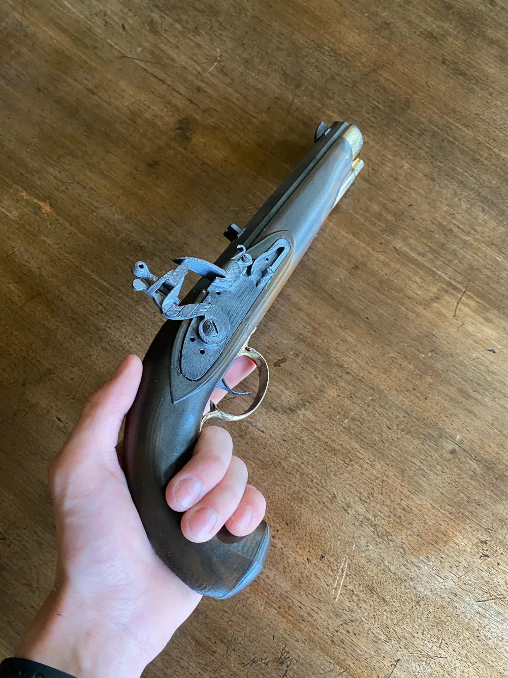 Flintlock Pistol 1.0 - Free 3D Print Model - MakerWorld