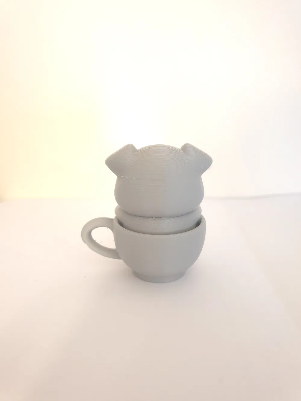 Cute Dog in Cup by Midjam MakerWorld: Download Free 3D Models