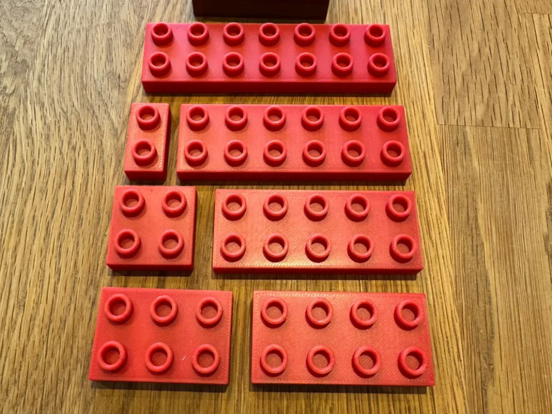 Duplo Bricks Half Height - Free 3D Print Model - MakerWorld