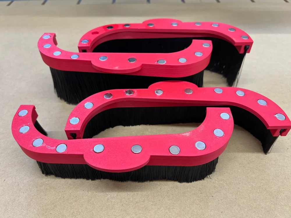 80mm Spindle Dust Shoe with 4" Dust Collection by Michael R MakerWorld ...