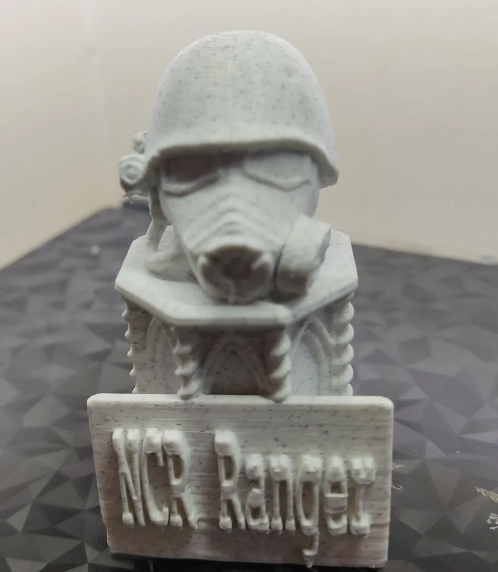 Fallout Desert Ranger Bust NCR fast, cool - Free 3D Print Model ...