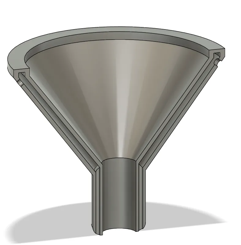 Vented Air Funnel Remixed by Pedro748 MakerWorld: Download Free 3D Models