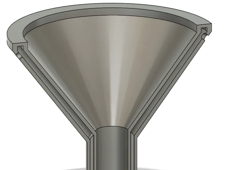 Vented Air Funnel Remixed by Pedro748 MakerWorld: Download Free 3D Models