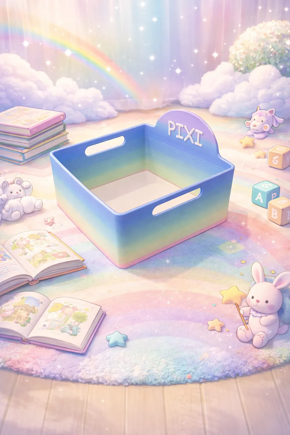 PIXI Book Box – Storage for the Children's Room - Free 3D Print Model ...