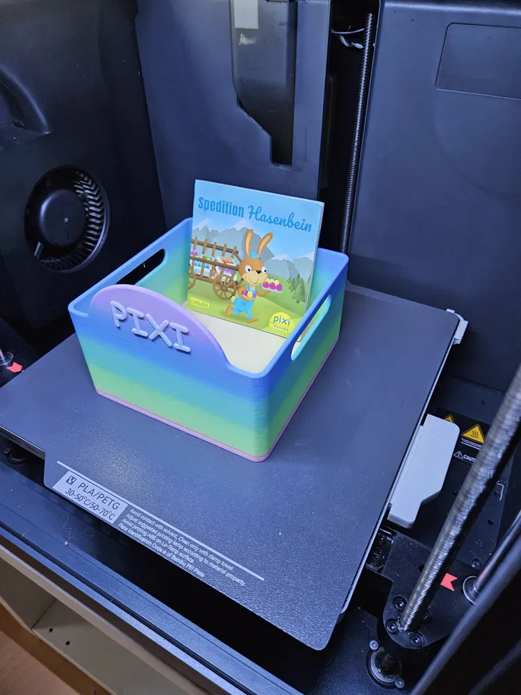 PIXI Book Box – Storage for the Children's Room - Free 3D Print Model ...