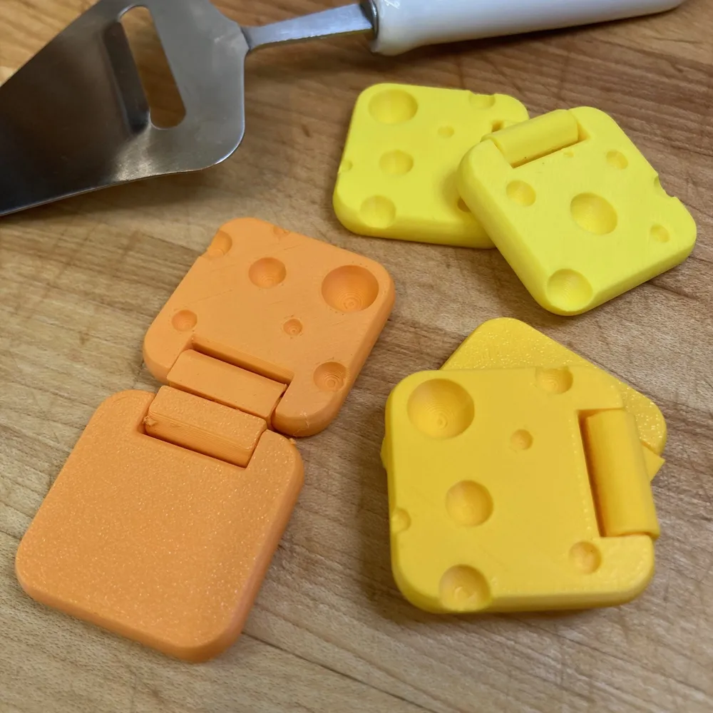 Cheese Slip and Slide Fidget Toy