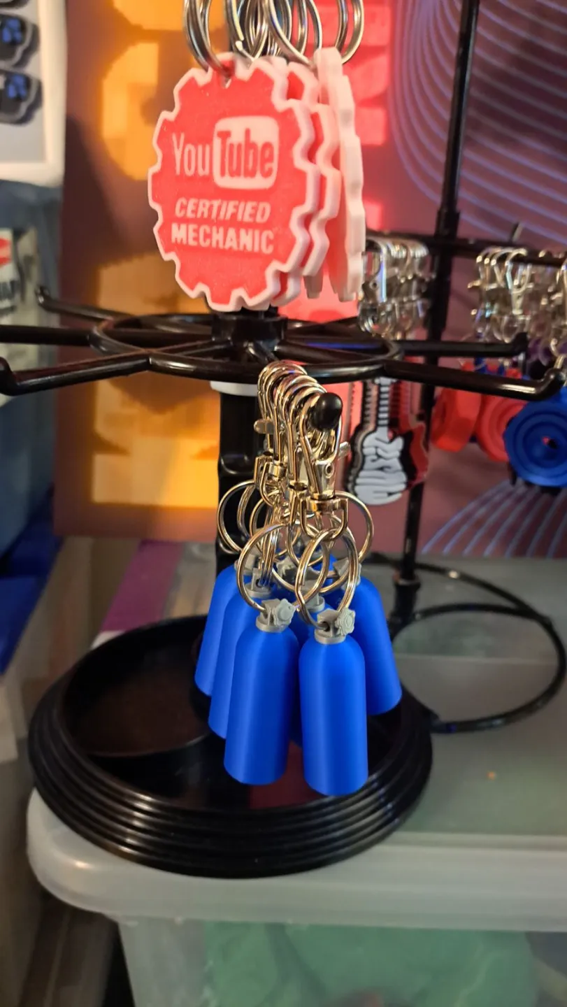 Nitrous Bottle Keychain by KA Concepts - MakerWorld