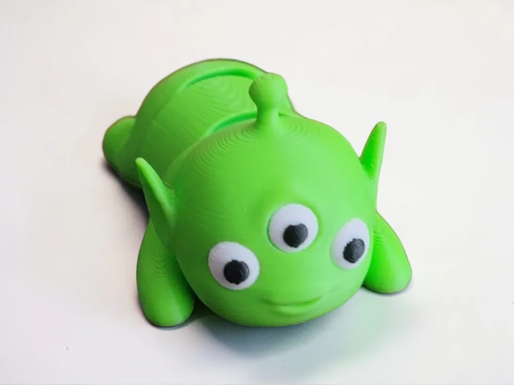 Flexi Toy Story Alien & Keychain - Free 3D Print Model - MakerWorld