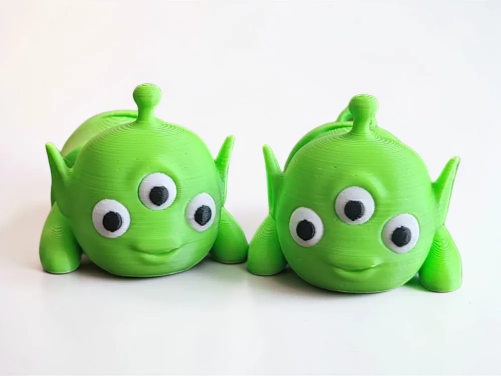 Flexi Toy Story Alien & Keychain - Free 3D Print Model - MakerWorld
