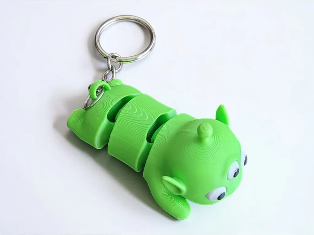 Flexi Toy Story Alien & Keychain - Free 3D Print Model - MakerWorld