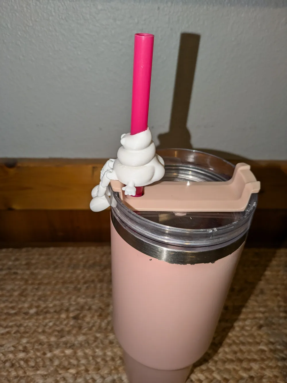 Mr. Poop Butt straw topper by Happy Day Fun Merch MakerWorld: Download ...