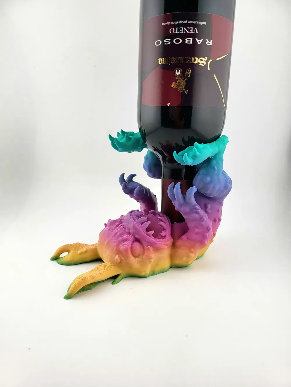 monster wine bottle holder easter gremlins by Mad power MakerWorld ...