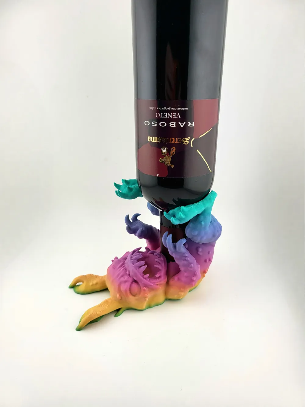 monster wine bottle holder easter gremlins by Mad power MakerWorld ...