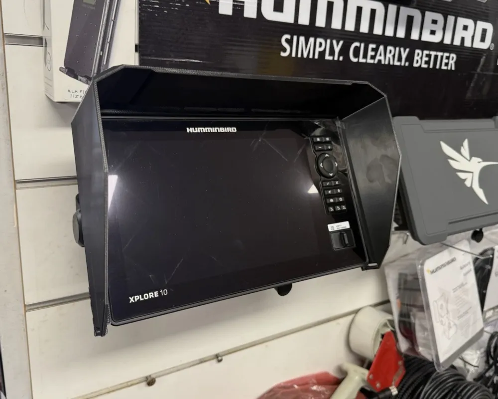 humminbird xplore 10 visor/sunshade - Free 3D Print Model - MakerWorld