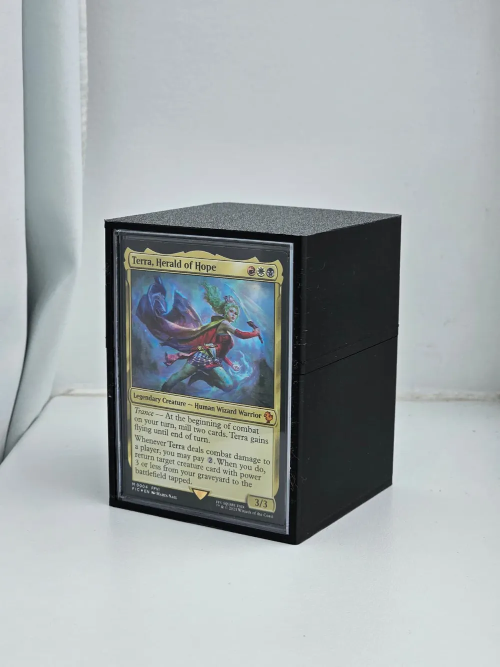 100 card deckbox for Commander: "The Shield" - Free 3D Print Model ...