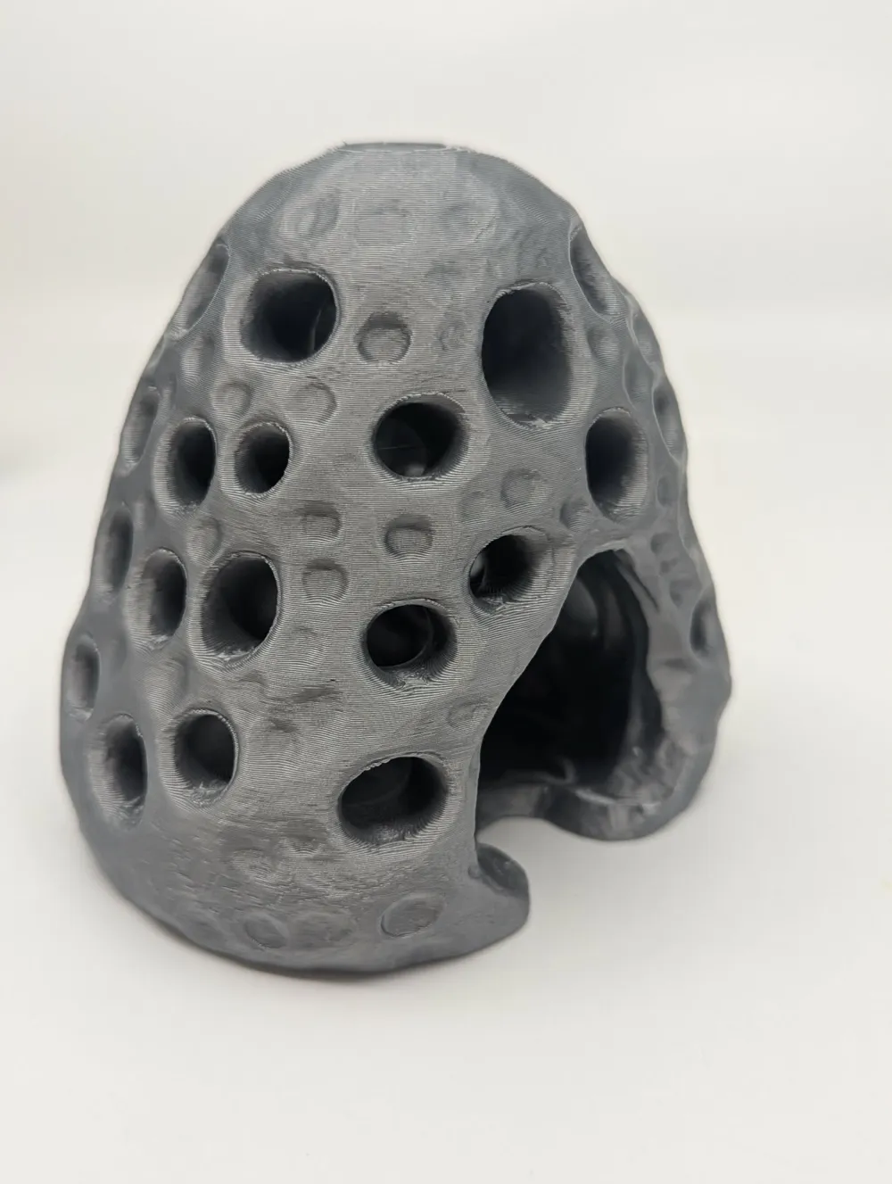 Moon Rock–Inspired Hide Enclosure or fish Shelter - Free 3D Print Model ...