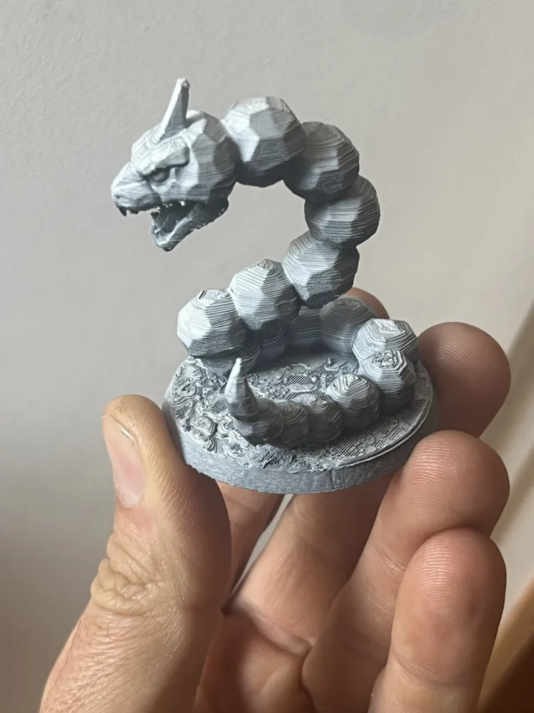 onyx pokemon by lagalerylab MakerWorld: Download Free 3D Models