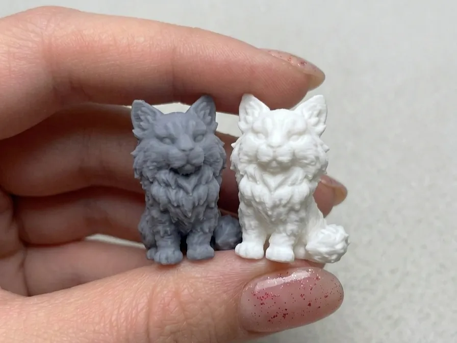 Mini Maine Coon Chibi – High Detail Tiny Cat - Free 3D Print Model ...
