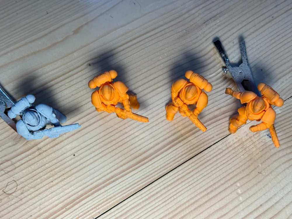 Infernus Space Marines with flamethrower Warhammer by Gallerus - MakerWorld