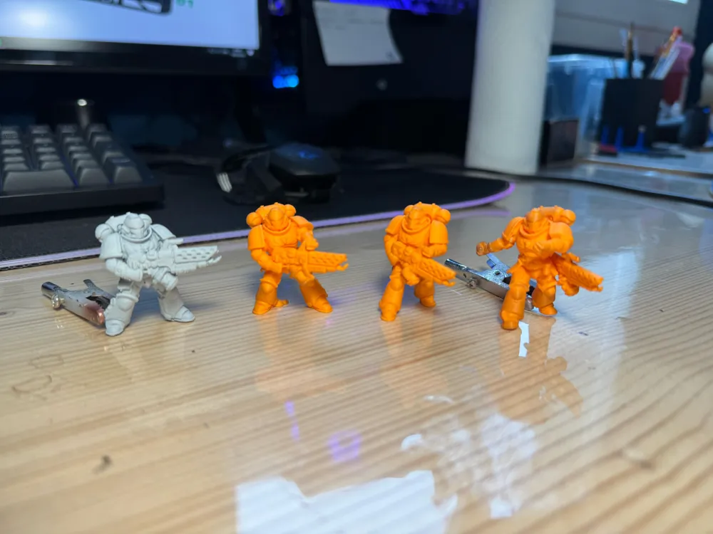 Infernus Space Marines with flamethrower Warhammer by Gallerus - MakerWorld