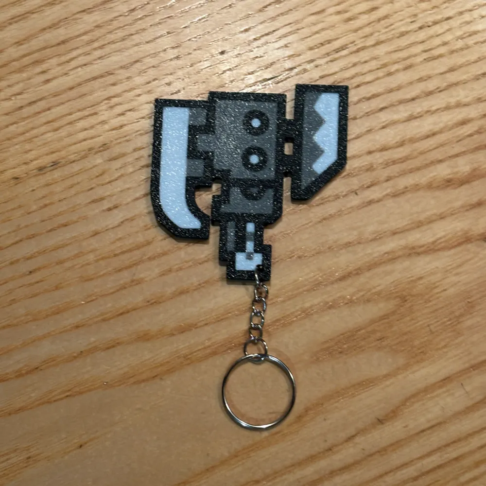 Monster Hunter Weapons Icons Keychain by Art.N.Game MakerWorld ...