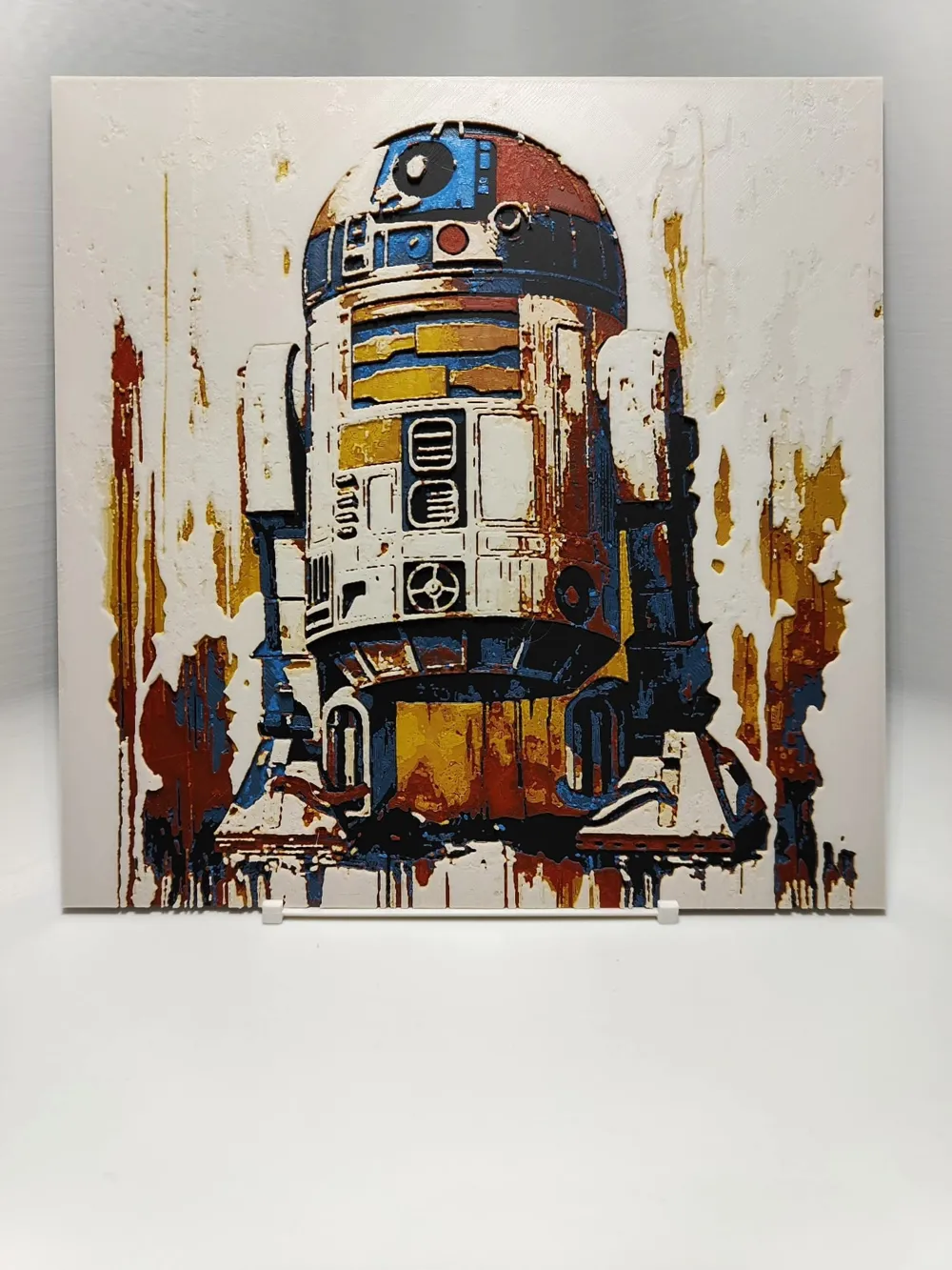 R2D2 - Hueforge by BeaN MakerWorld: Download Free 3D Models