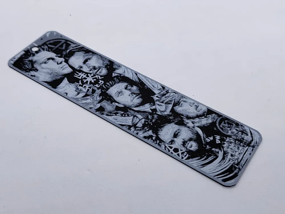 Supernatural series Bookmark - Free 3D Print Model - MakerWorld