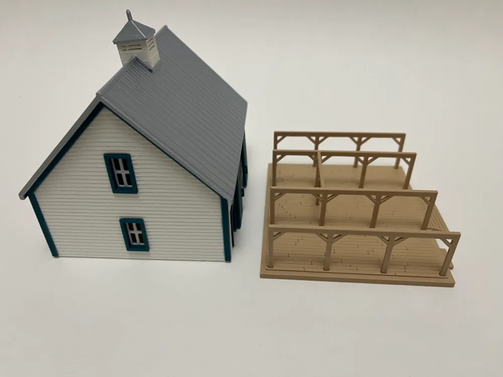 The Barn - HO Scale - Free 3D Print Model - MakerWorld
