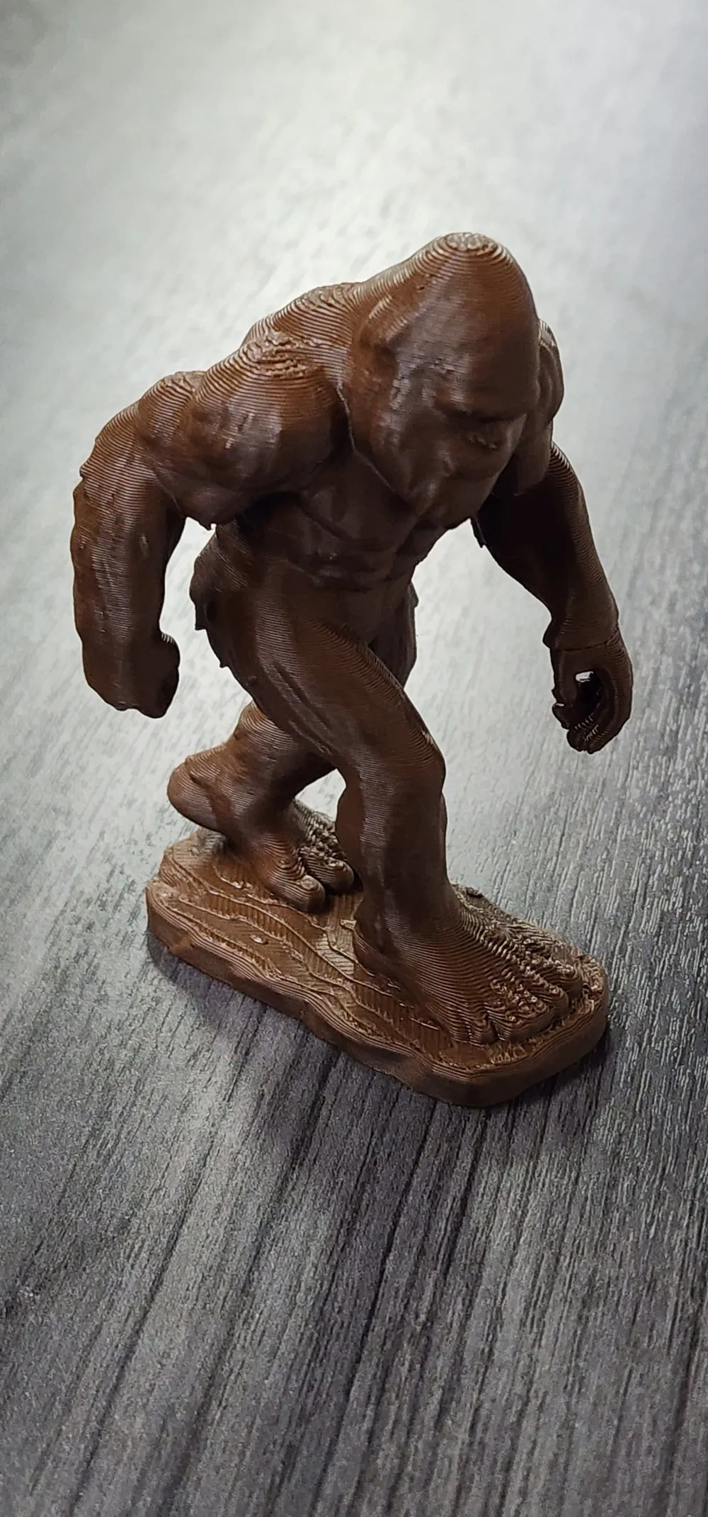 Tall Bigfoot Sasquatch Yeti Figurine Stride Pose by Florida Features ...