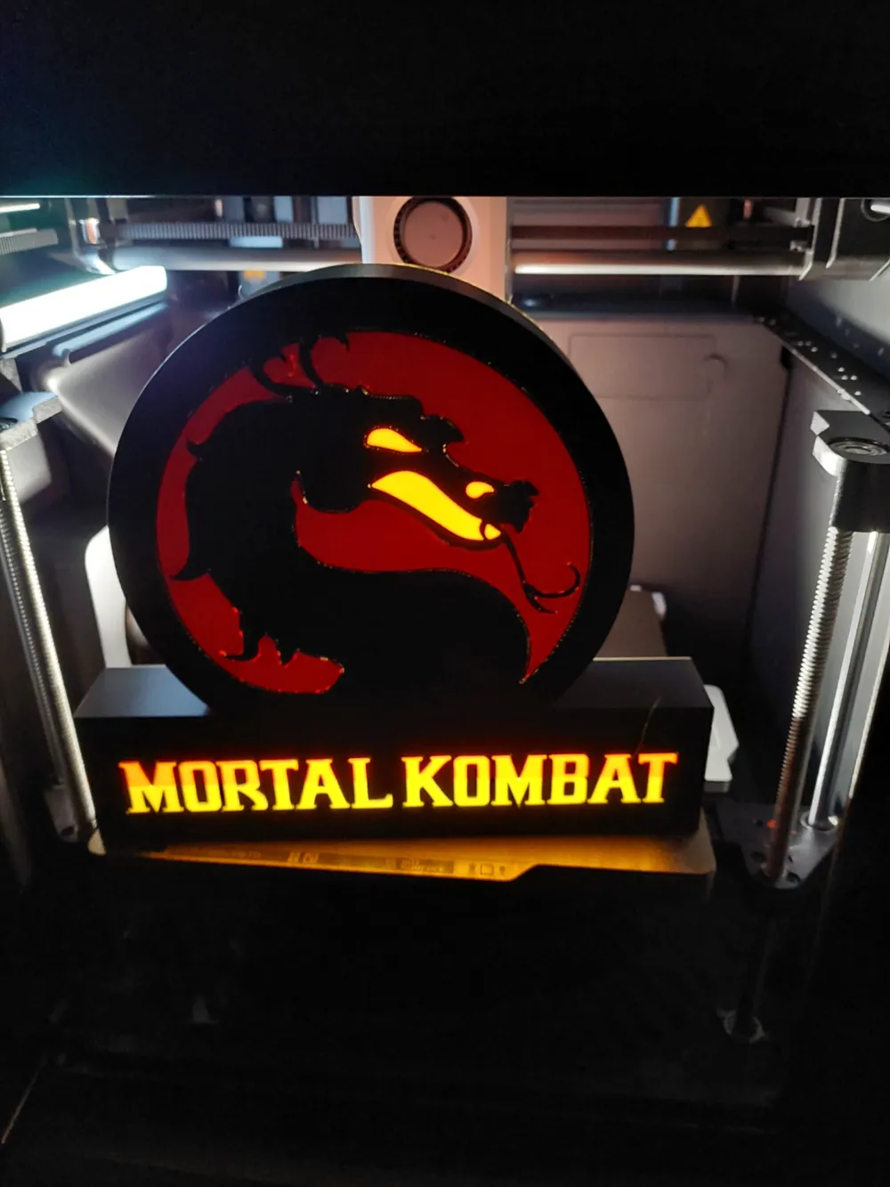 Mortal Kombat LED sign by Wexx3D - MakerWorld