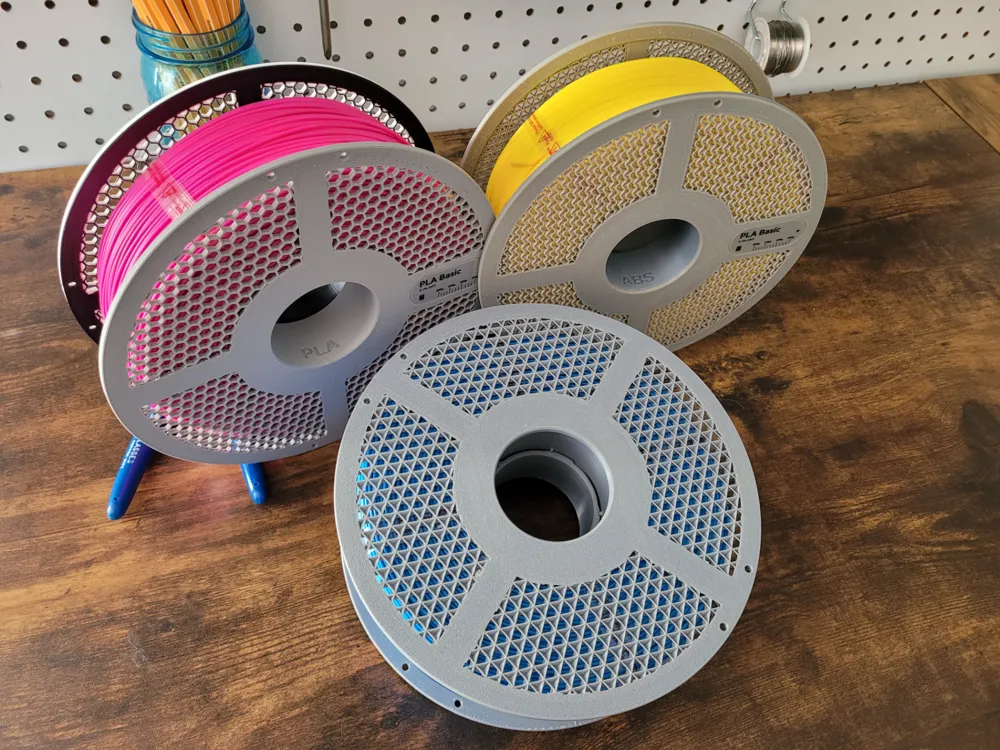 Infill Pattern Reusable Spool Bambu Lab Refill Remixed by PrintMint ...