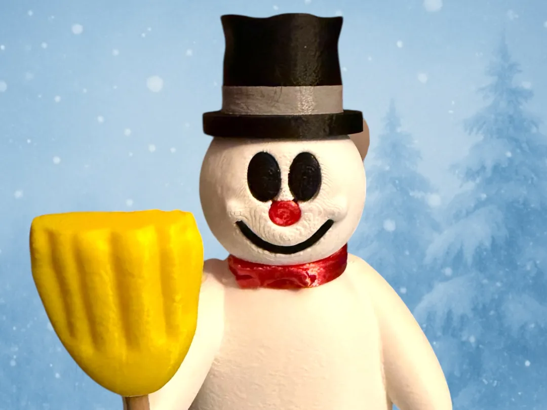 Frosty the Snowman NO AMS, Easy and Quick Print - Free 3D Print Model ...