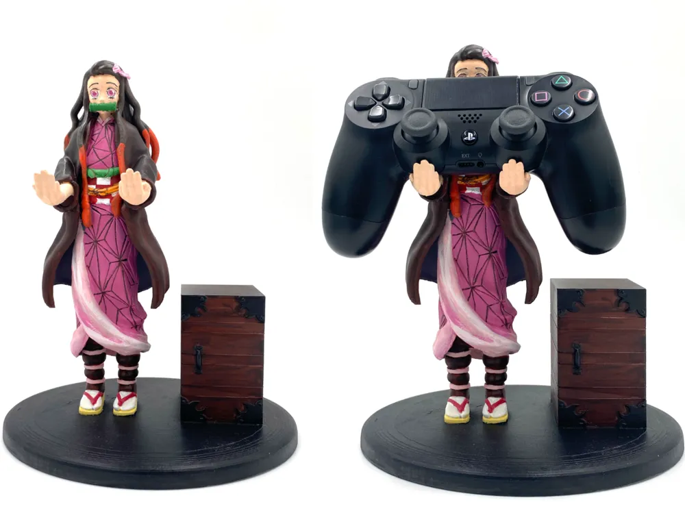 Demon Slayer Nezuko Kamado Controller Stand by Printcells MakerWorld ...