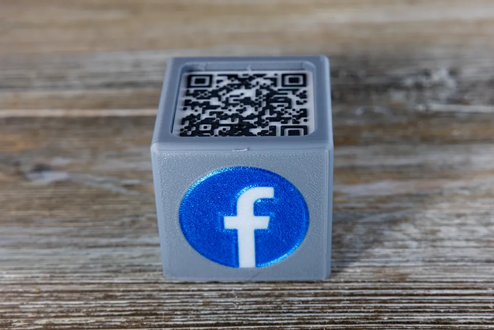 Facebook QR Code Block by dry3210 - MakerWorld