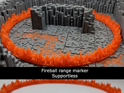 fireball 3d print model download - MakerWorld