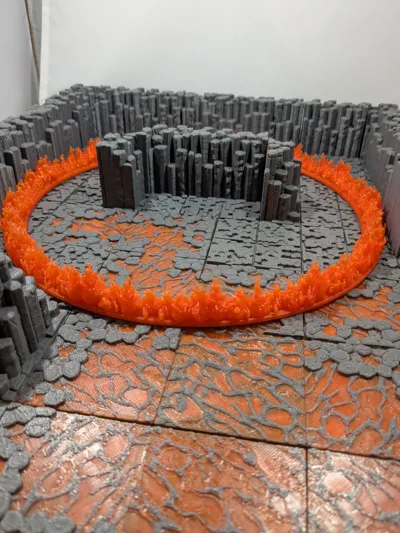 Fireball range marker - supportless - Free 3D Print Model - MakerWorld