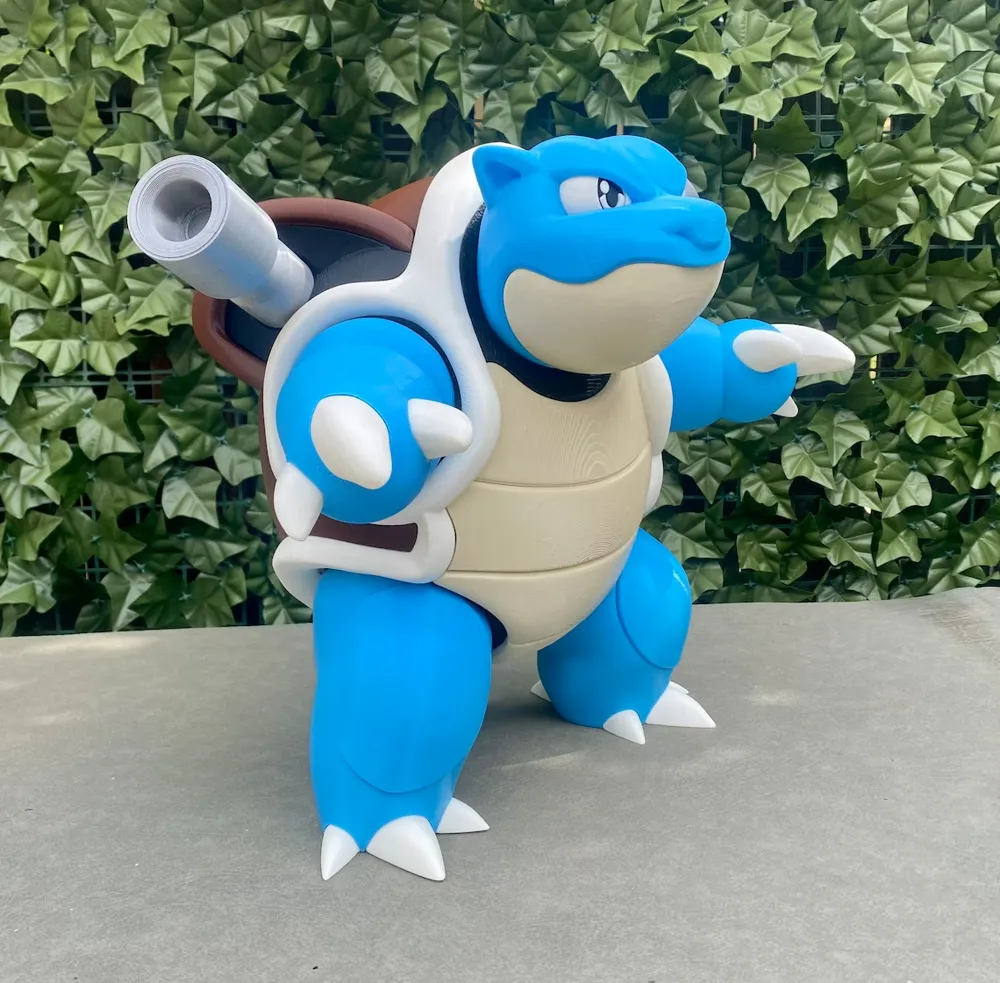 Pokemon Blastoise multi color by A&D Creative desgin MakerWorld ...