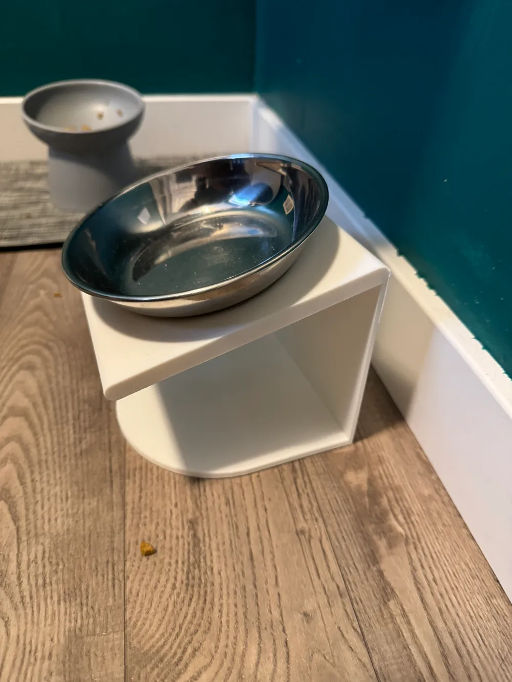 Angled Cat Food Bowl Holder by foxxx509 - MakerWorld