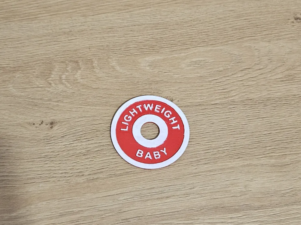 Lightweight Baby Barbel Coaster by zan.kostas - MakerWorld