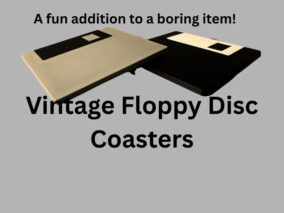 Floppy Disc Coaters - Free 3D Print Model - MakerWorld