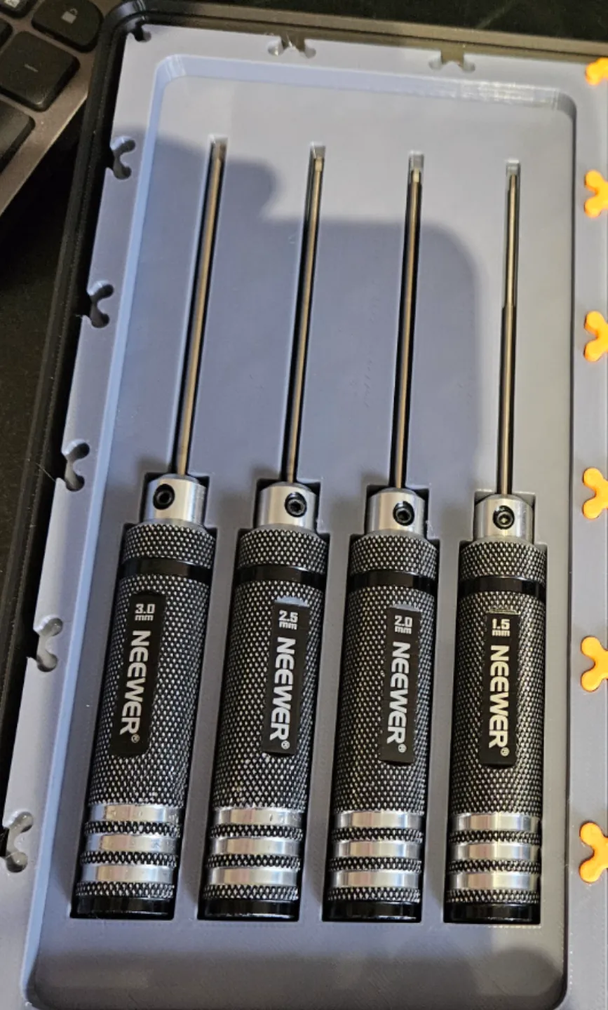 Hex tool storage Remixed by richard.wood - MakerWorld