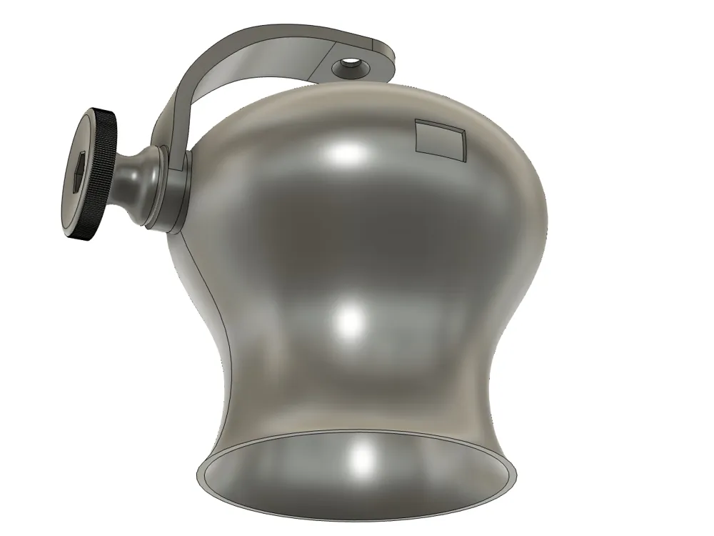 Spotlight made from standard LED ceiling downlight - Free 3D Print ...