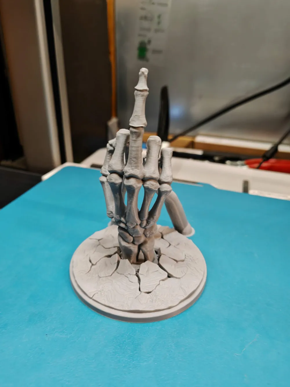 The Final Gesture - Skeleton Middle Finger Funny - Free 3D Print Model ...