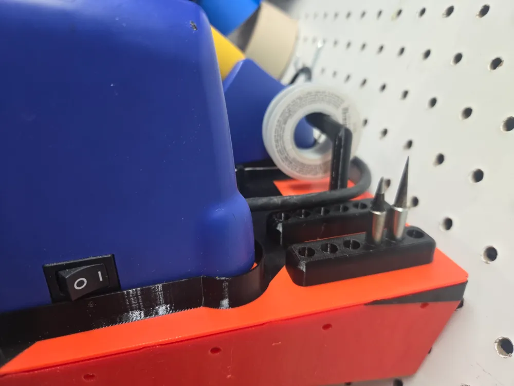 Hakko Soldering Gridfinity PegBoard Mount by KorbenD MakerWorld ...
