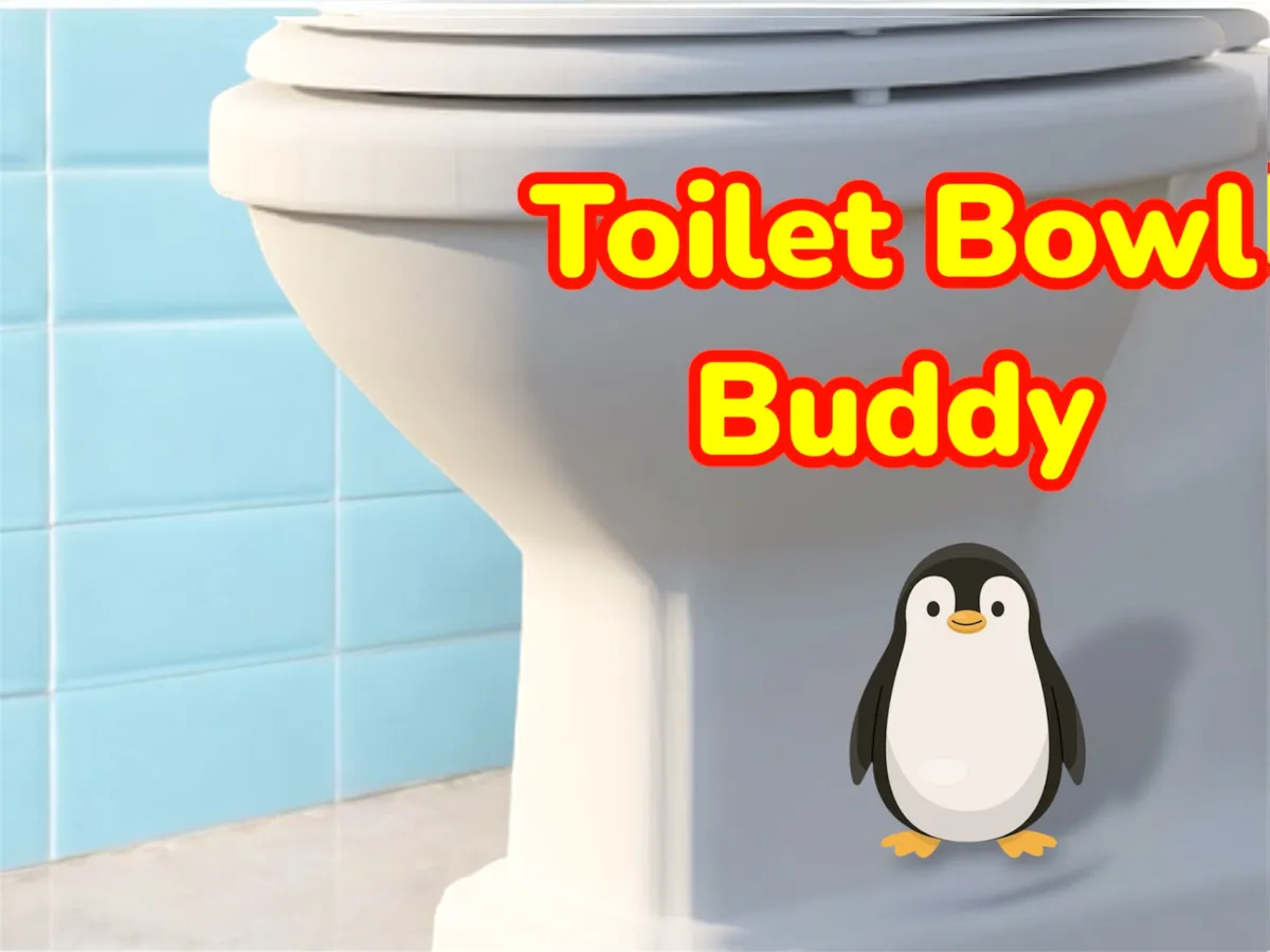 Penguin Toilet Bowl Buddy - Free 3D Print Model - MakerWorld