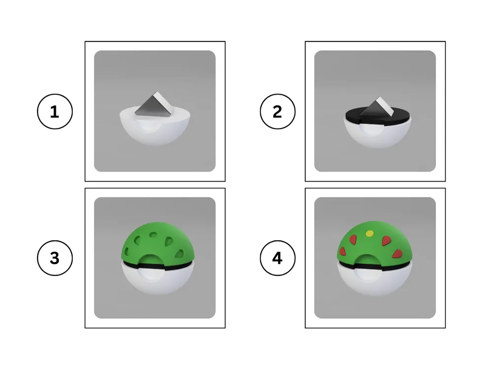 Friend Ball - Pokemon Pokeball Collection by N3D - MakerWorld