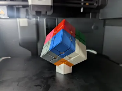 100% printed speedcube, springloaded by 3D_plot MakerWorld: Download ...