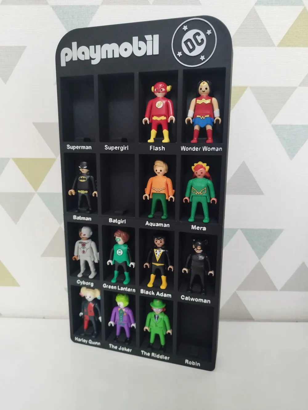 Playmobil DC Kinder Shelf - Free 3D Print Model - MakerWorld