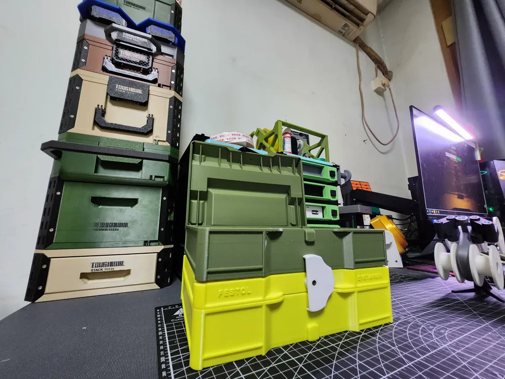 Lightweight Modular Stackable Toolbox - Free 3D Print Model - MakerWorld