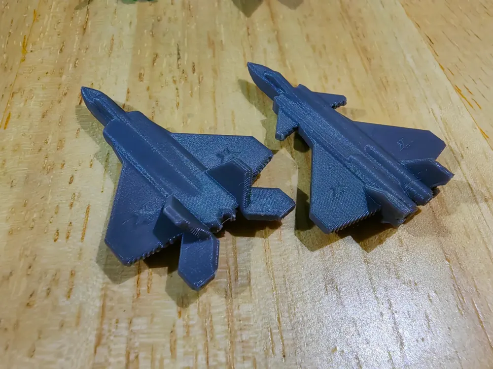 F-22 Raptor - Miniature - Length 36, Material 2g by TianMen ProgramMakerWorld: Download Free 3D ...
